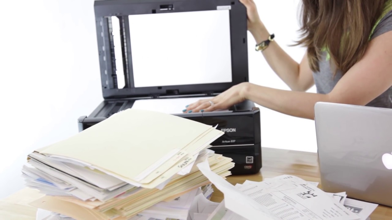 Digitizing Your Papers! (Clean My Space) - YouTube