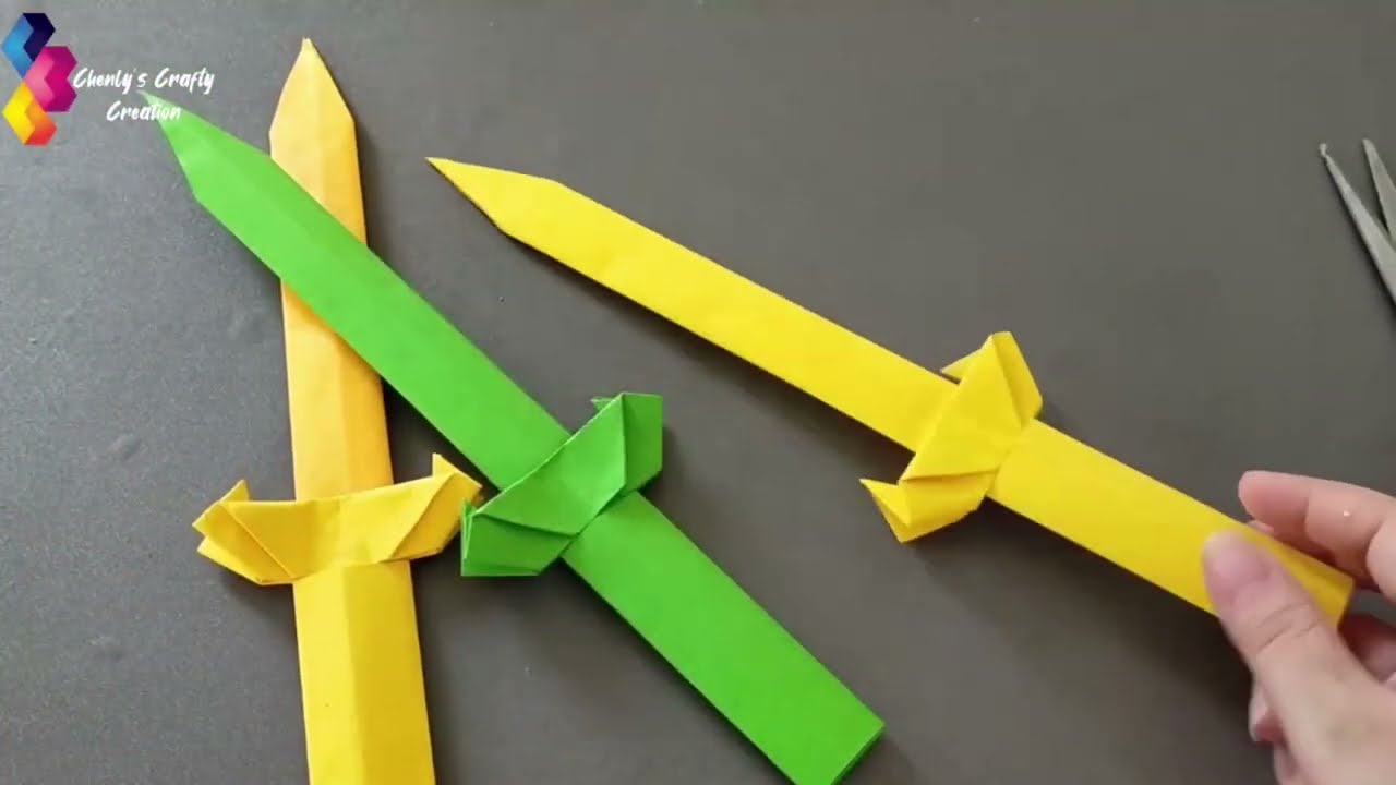 How to make Paper weapons _ Paper ninja weapon _ Paper craft _ diy ...