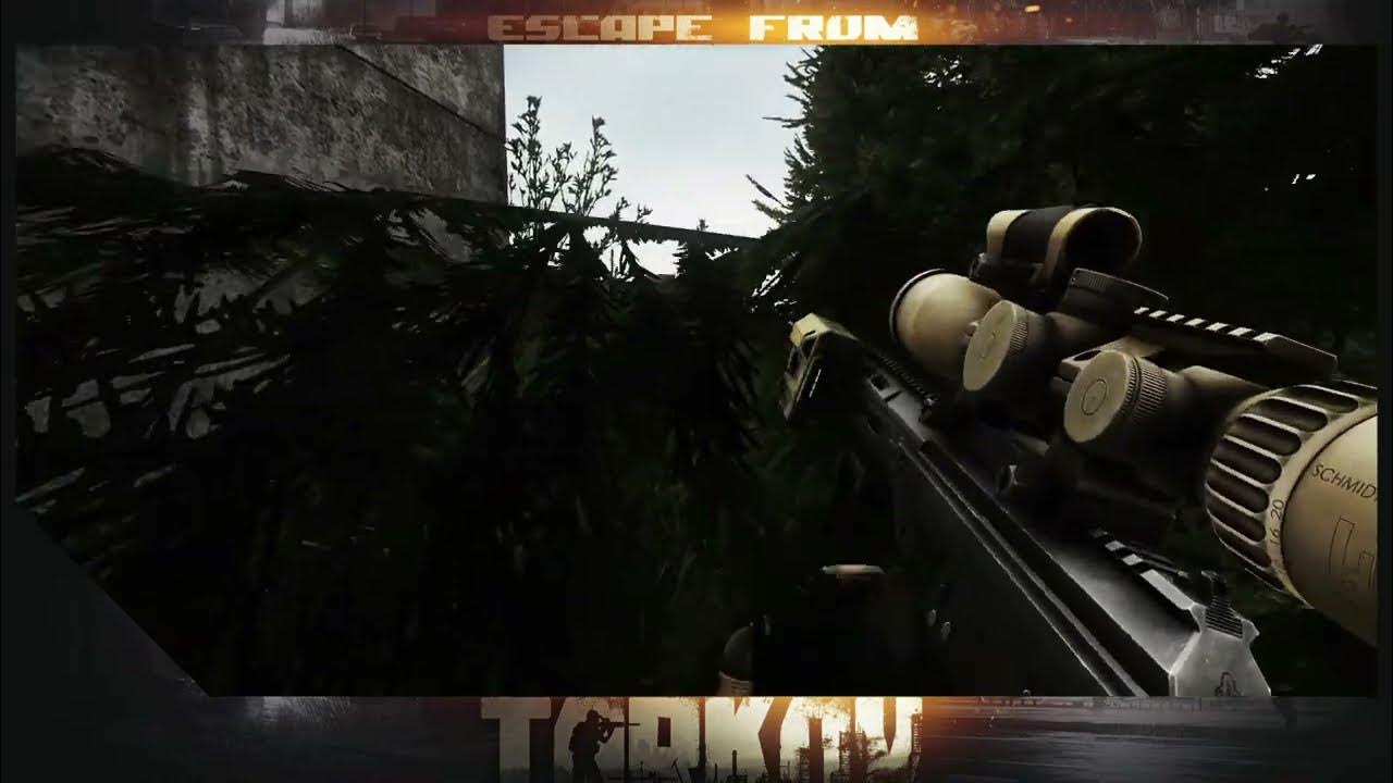 Escape from Tarkov Customs Scav running by - YouTube