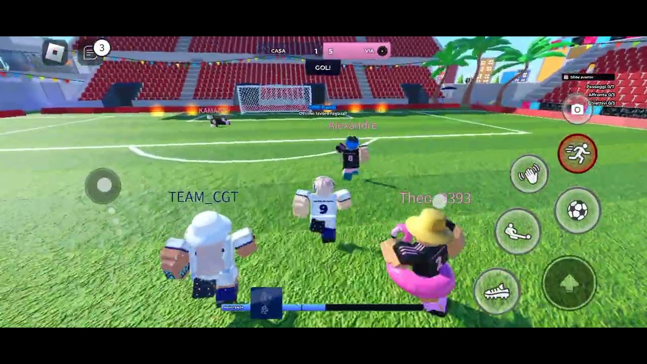 oggi calcio per prima volta su roblox - YouTube