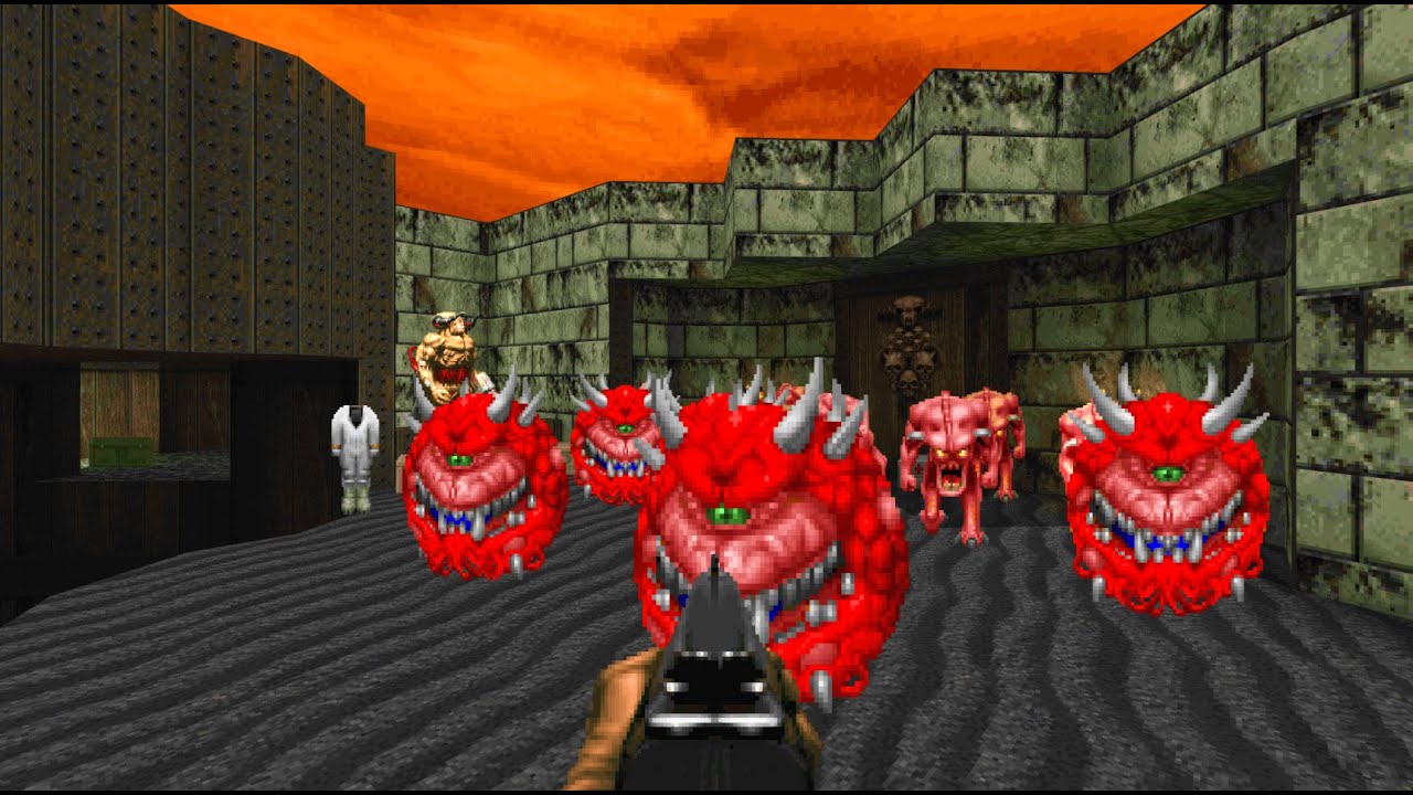 DOOM 100% Walkthrough E4M2 Perfect Hatred (UV Difficulty/With ...