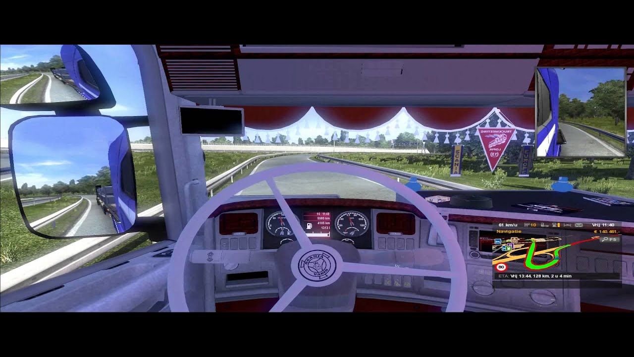 ETS 2 Dutch Map #2 Ede - Arnhem - YouTube