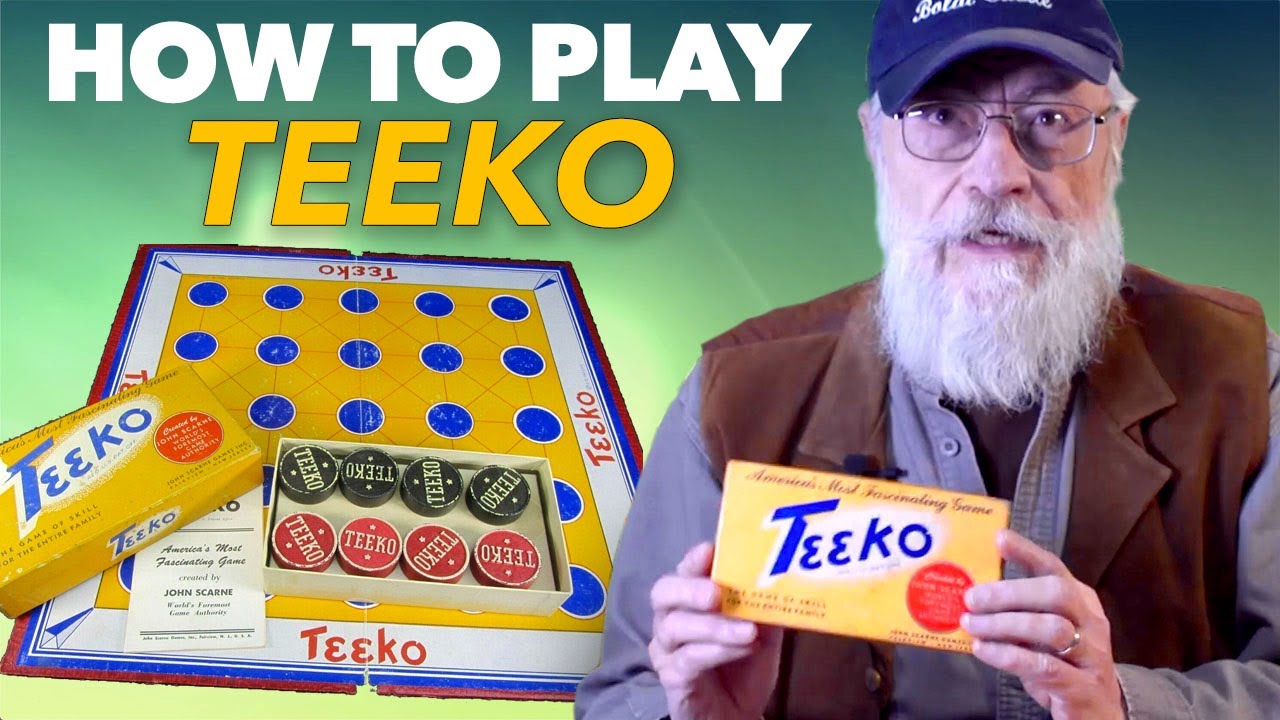 TEEKO "...is one of the greatest games of all time" said John Scarne ...