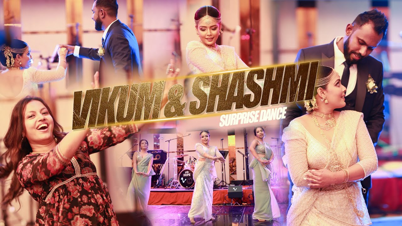 SHASHMI AND VIKUM WEDDING SURPRISE DANCE - YouTube
