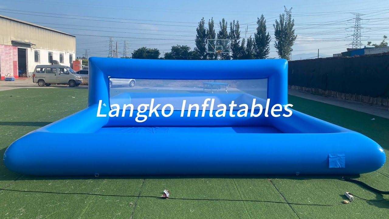 Outdoor Inflatable volleyball pool Inflatable game for kids adults ...