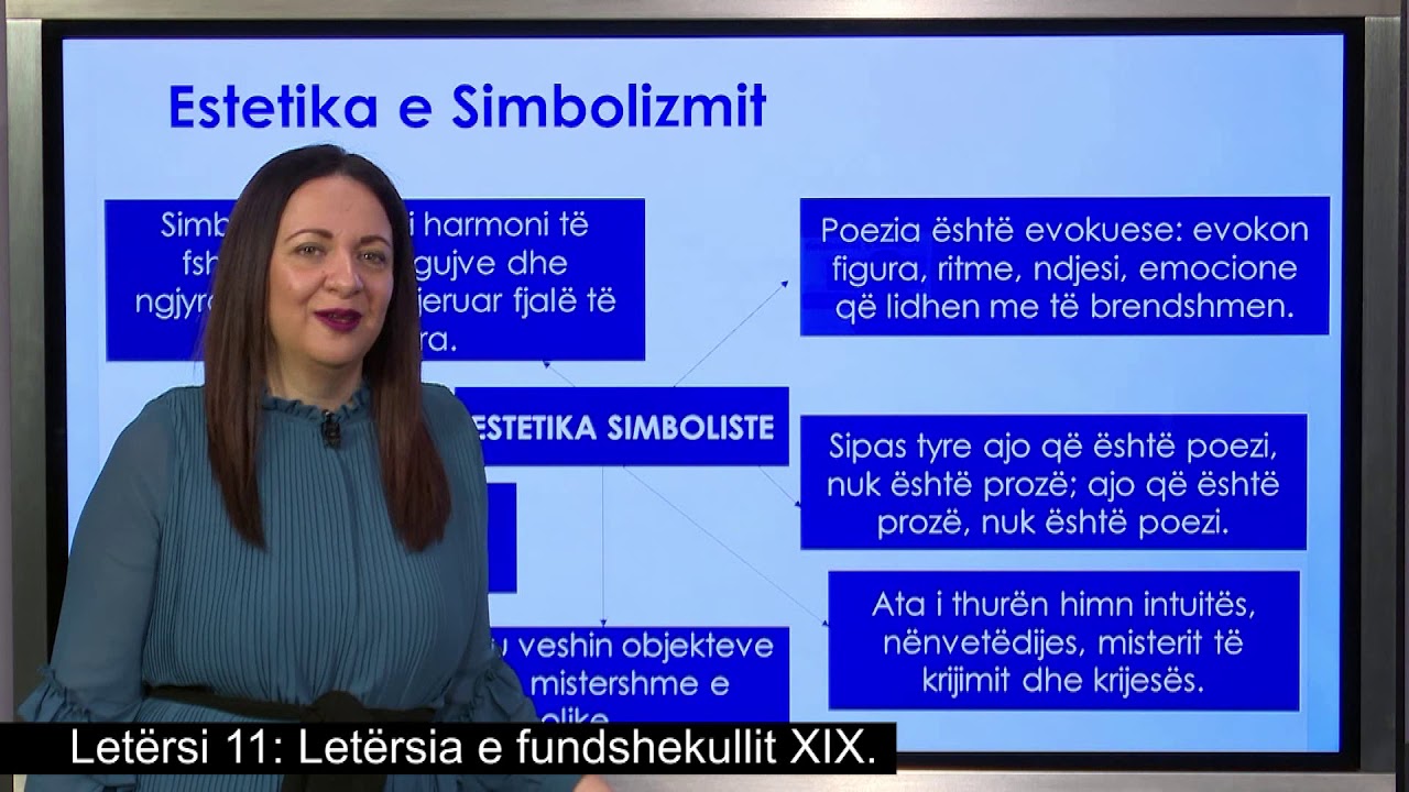 Gjuhë shqipe dhe Letërsi 11 - Letërsia e fundshekullit XIX. 1 - YouTube