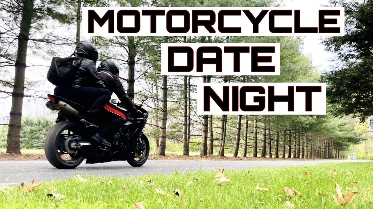 MOTORCYCLE DATE NIGHT | YAMAHA R1 | NEWLYWEDS - YouTube