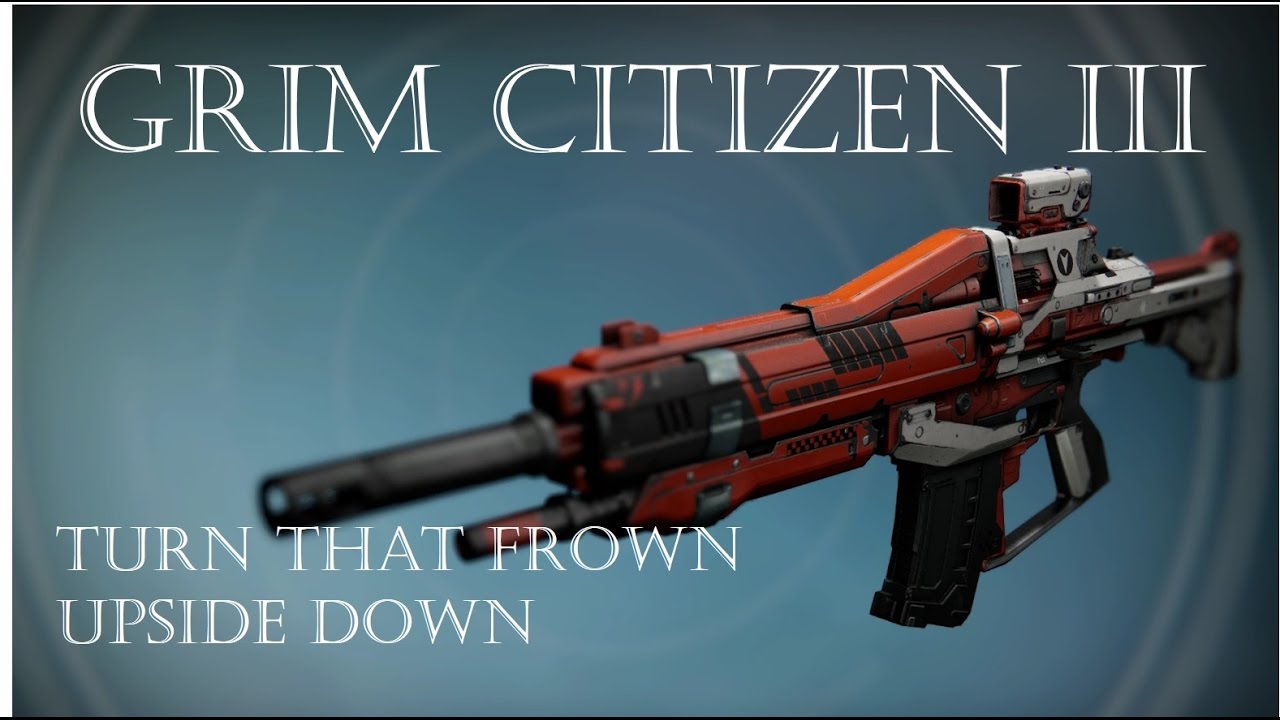 Destiny - Grim Citizen III - Legendary Auto Rifle - Gameplay Review ...