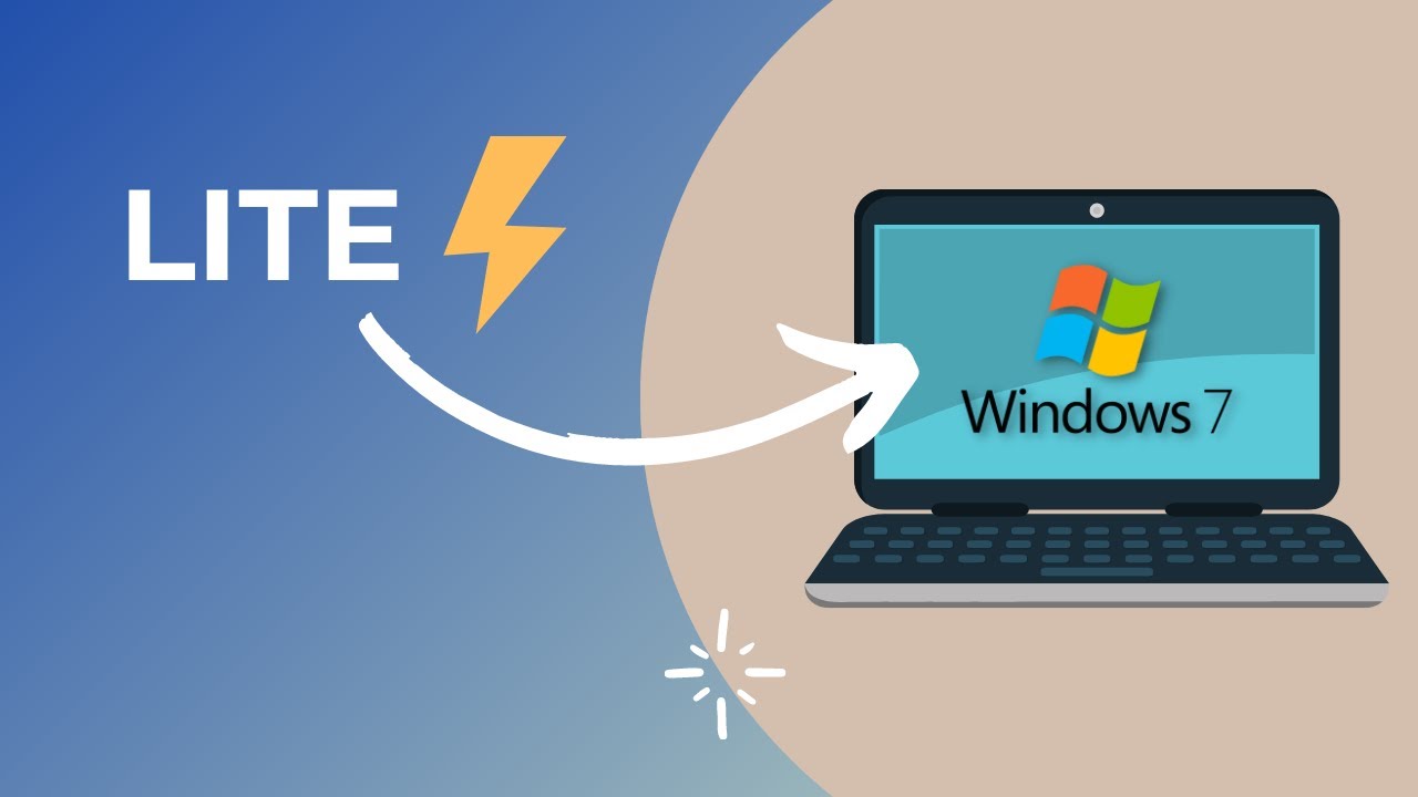 INSTALLARE Windows 7 LITE su un (VECCHIO) LAPTOP - YouTube