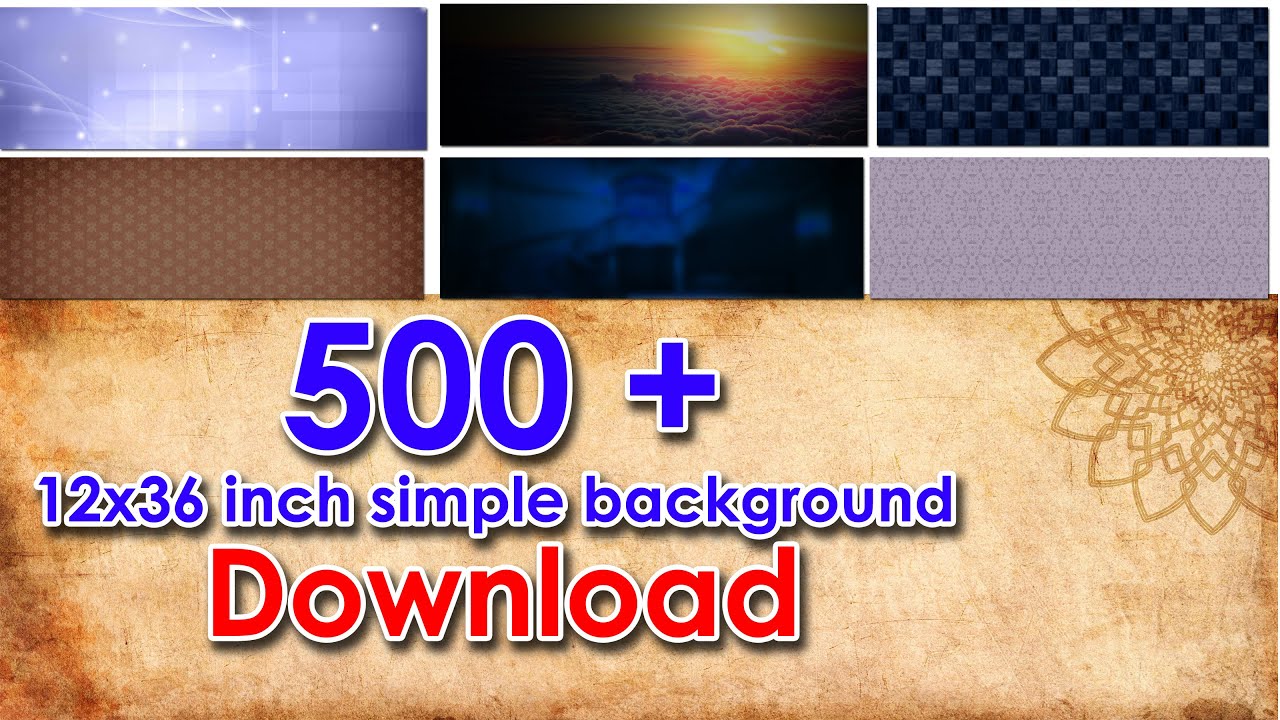 12x36 album backgrounds download - YouTube
