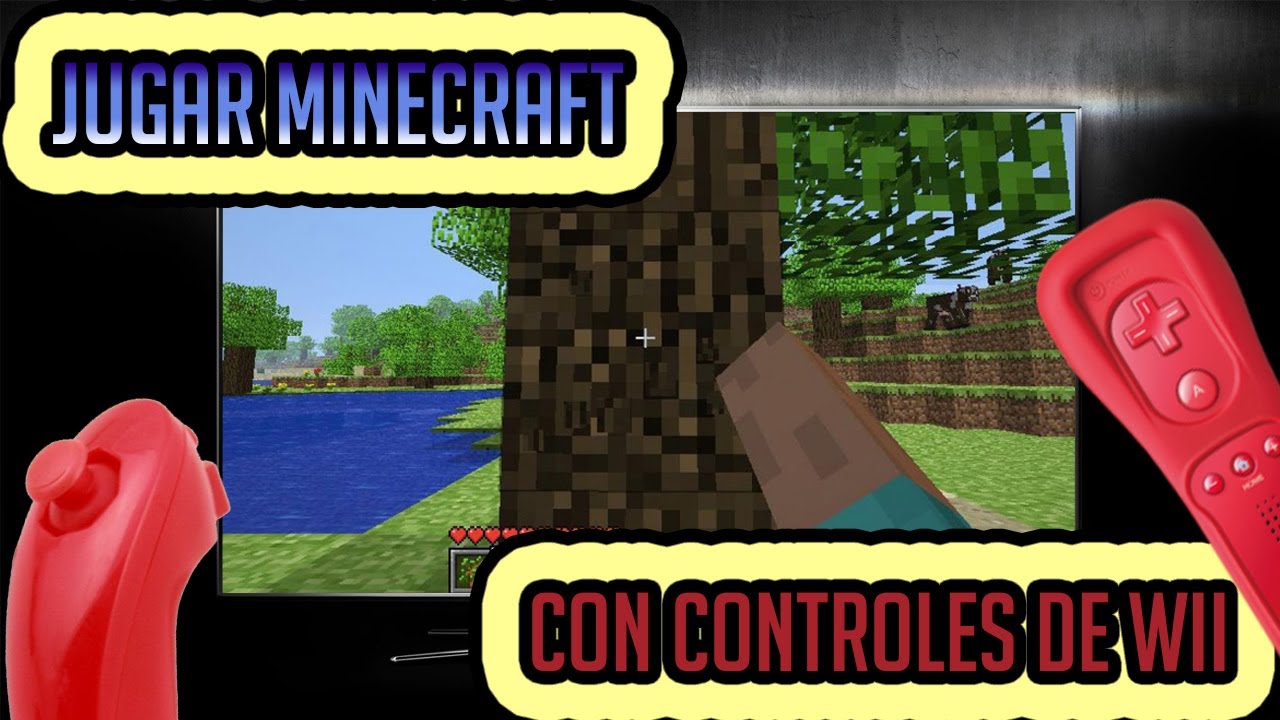 Especial 100 Subs |¿Cómo Jugar Minecraft Con Controles De Wii? - YouTube