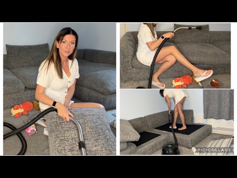 Vacuuming After Playtime - Lego and Soft Toy Vacuuming 