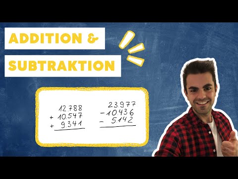 Addition und Subtraktion | Mathe einfach erklärt - YouTube