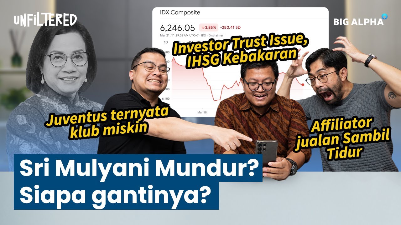 IHSG Anjlok Ekonomi Indonesia Lampu Kuning | Unfiltered E67 - YouTube