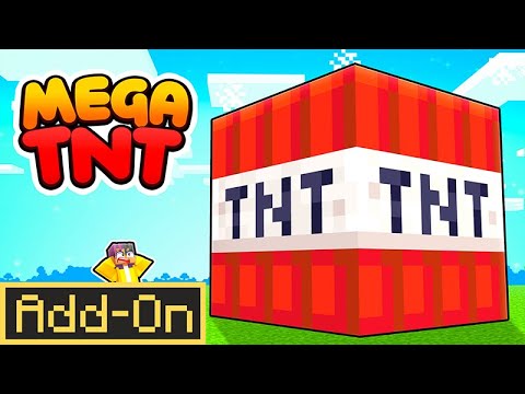 MEGA TNT | Minecraft Marketplace Addon | Showcase - YouTube