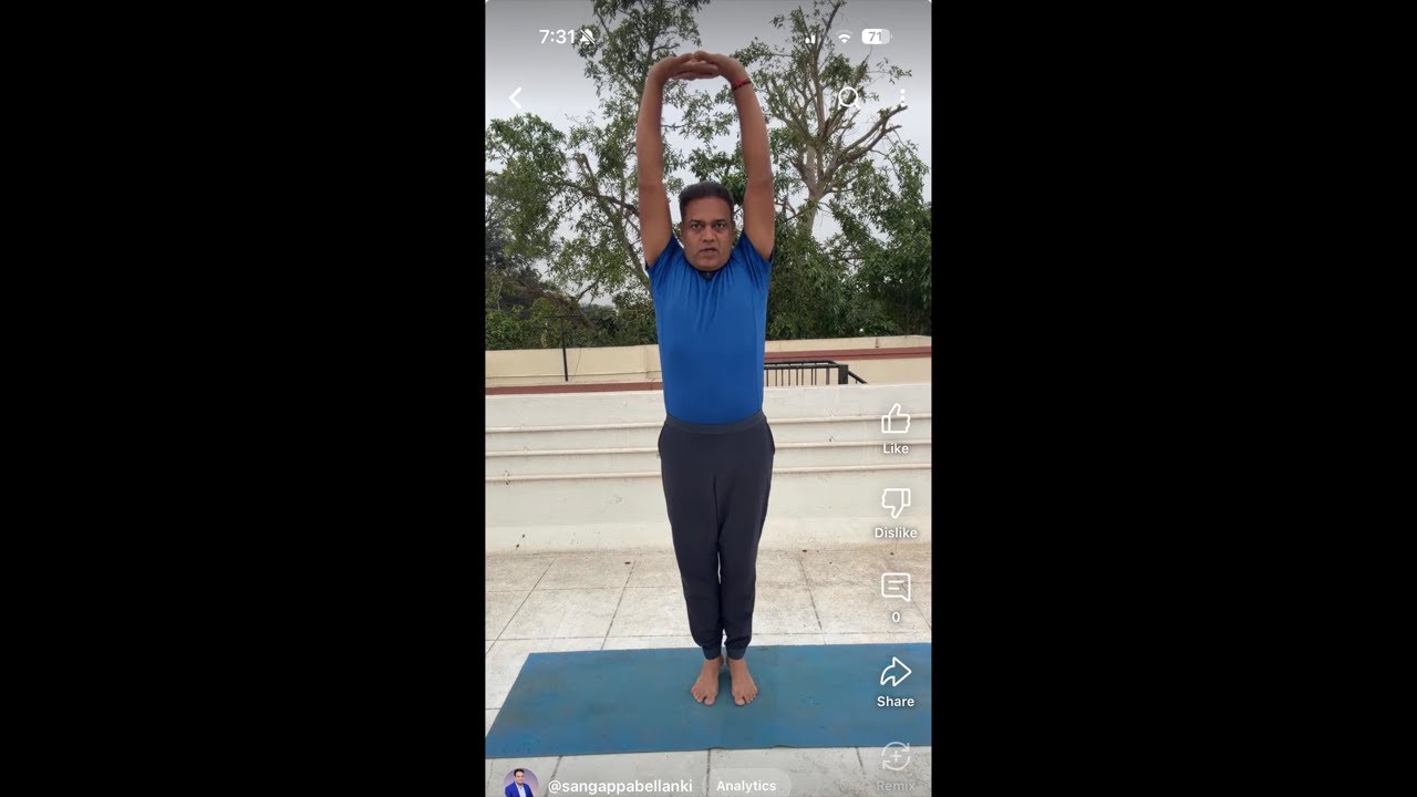 🌅 Morning Yoga for Energy & Focus | Daily Yoga with Sangappa Bellanki ...