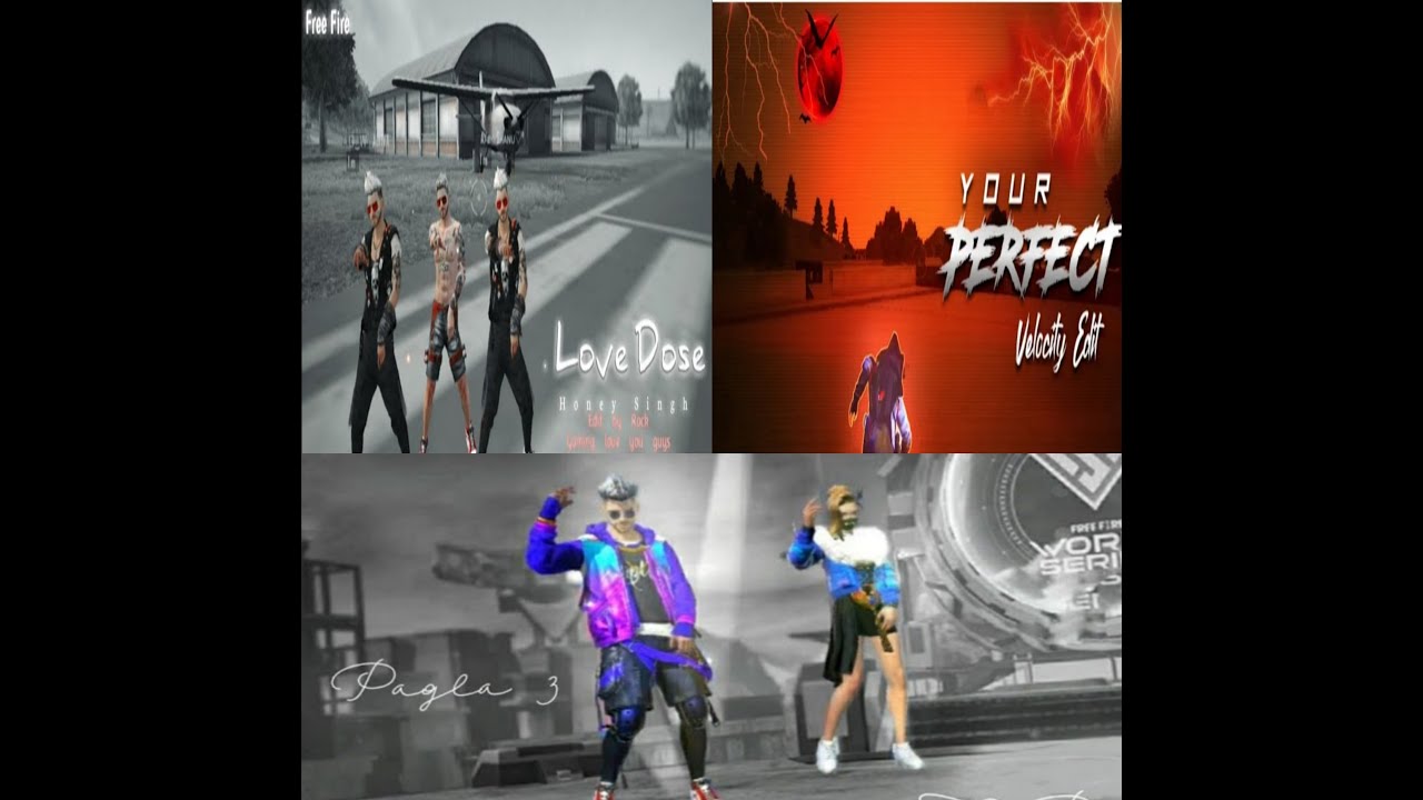 Free fire dance video|| song with emote || garena free fire|| - YouTube