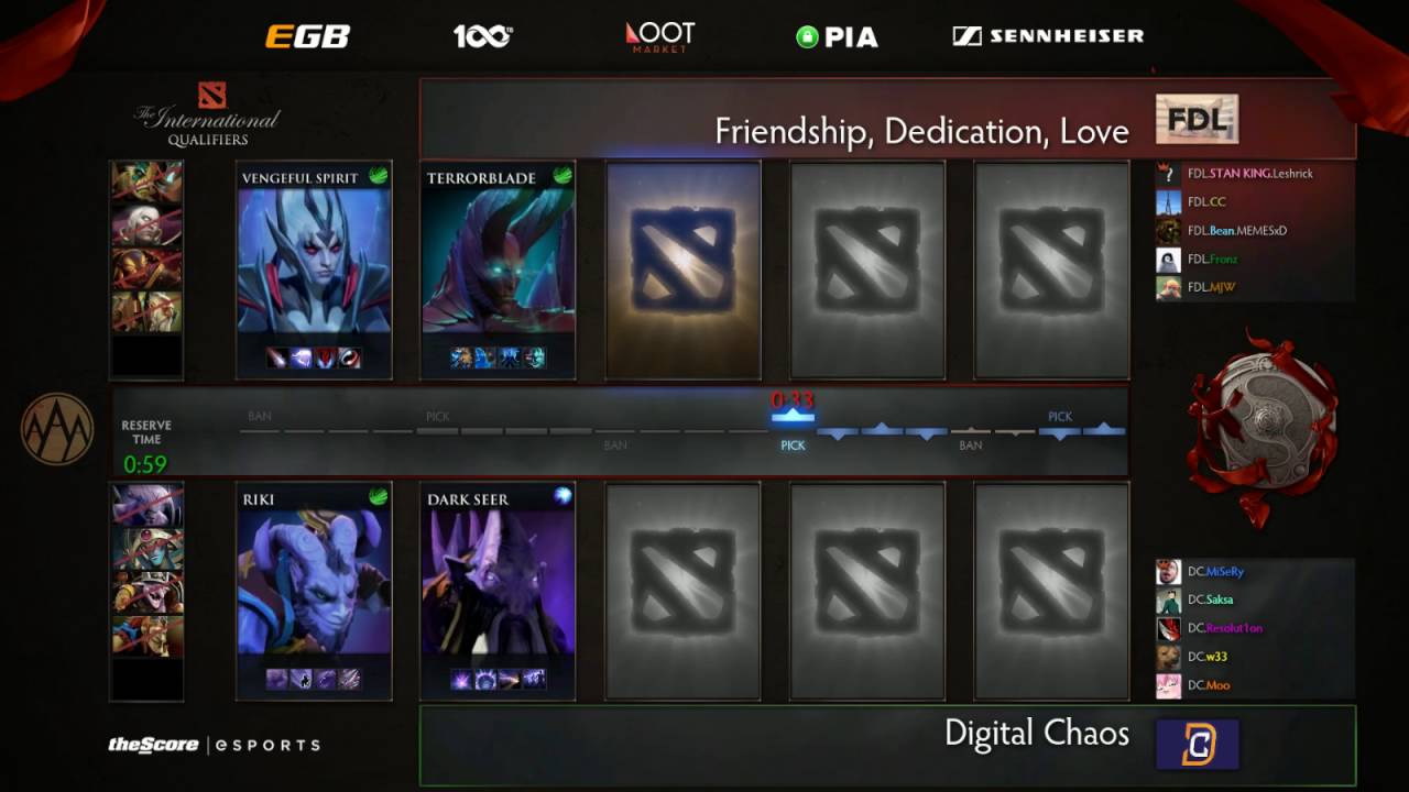 Digital Chaos vs FDL - TI6 Qualifiers w/ @GranDGranT - YouTube