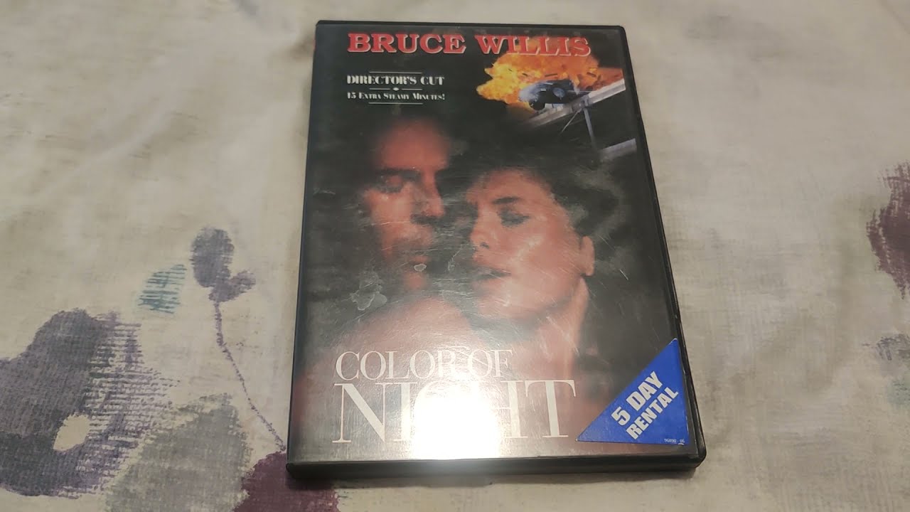 COLOR OF NIGHT DVD Overview! - YouTube