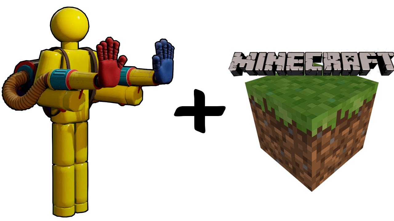 Player + Minecraft = ??? Poppy Playtime Animation - YouTube