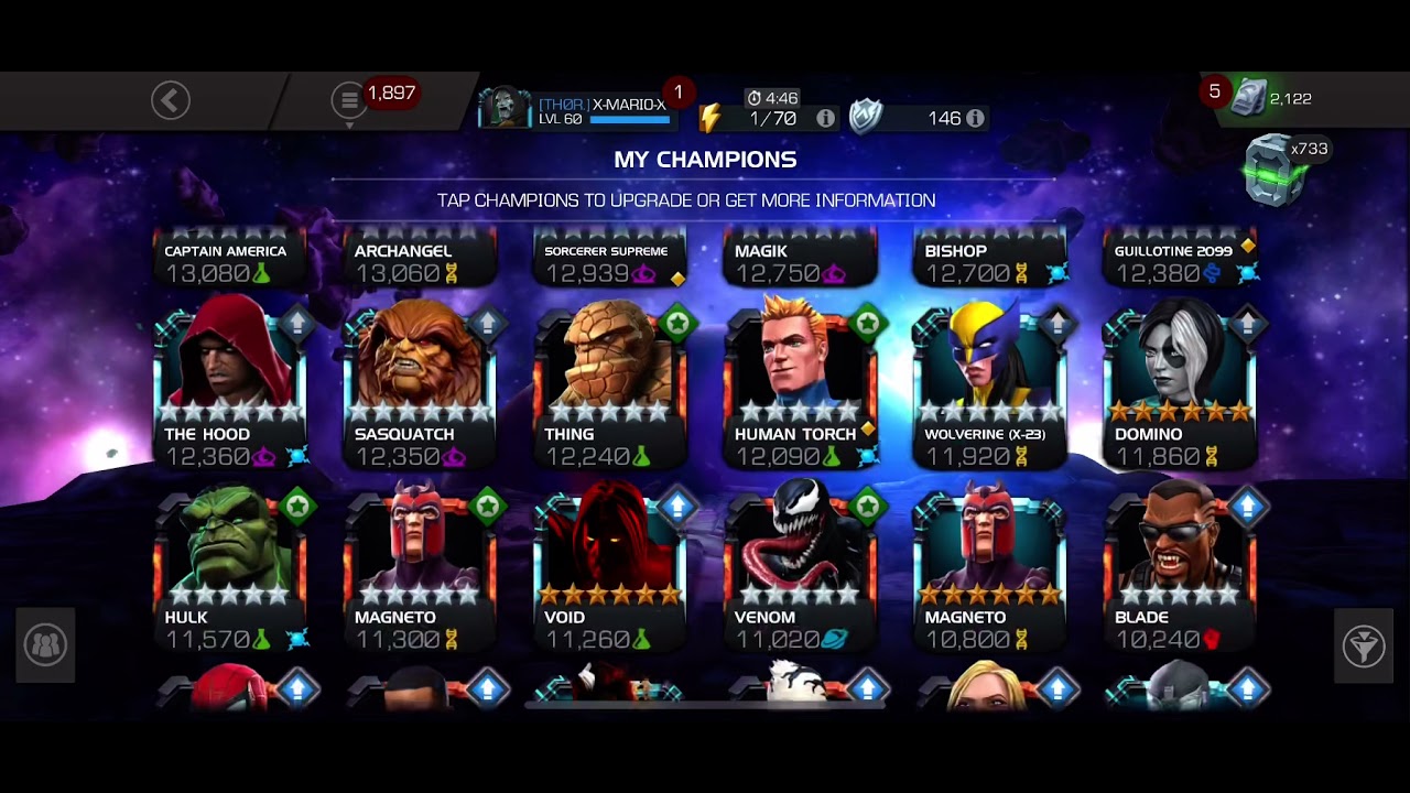 MCOC - 6 Star Magneto r3 Level up - YouTube