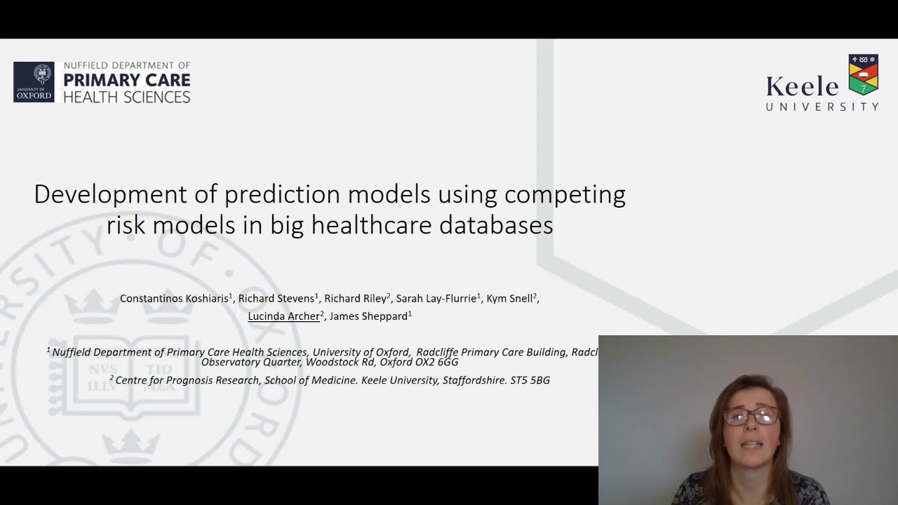 Development of prediction models using competing risk models in big ...