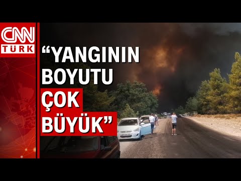 Manavgat Belediye Başkanı: Yaşanan yangın akılalmaz, kötü bir tablo