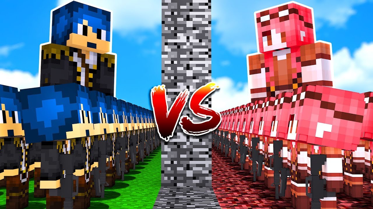 Minecraft ITA - TEAM STEF VS TEAM PHERE - YouTube