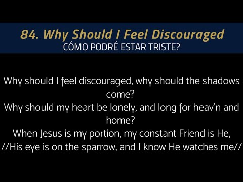 84. Why Should I Feel Discouraged (Como Podre Estar Triste) - YouTube