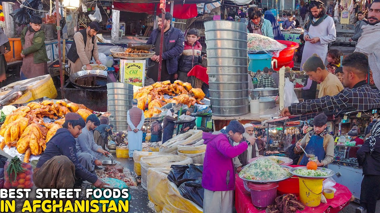 Traditional Street Foods In Afghanistan | Afghan Culinary adventure ...