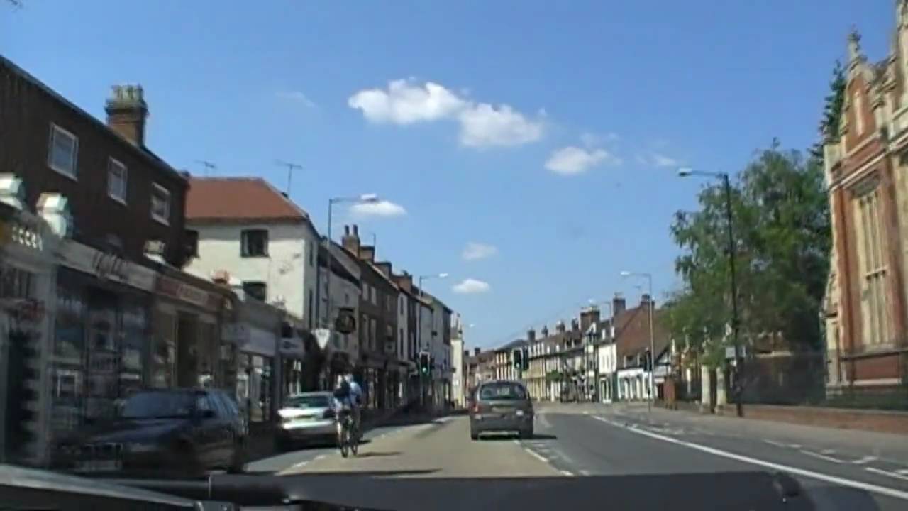 Driving On The Tything, Upper Tything & Barbourne Road, Worcester ...