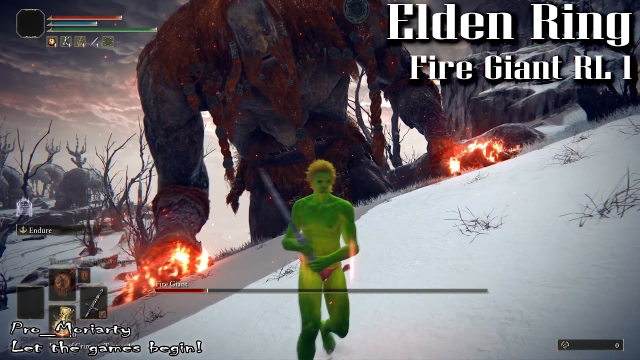 Elden Ring: Fire Giant Rune Level 1- RL1 - YouTube