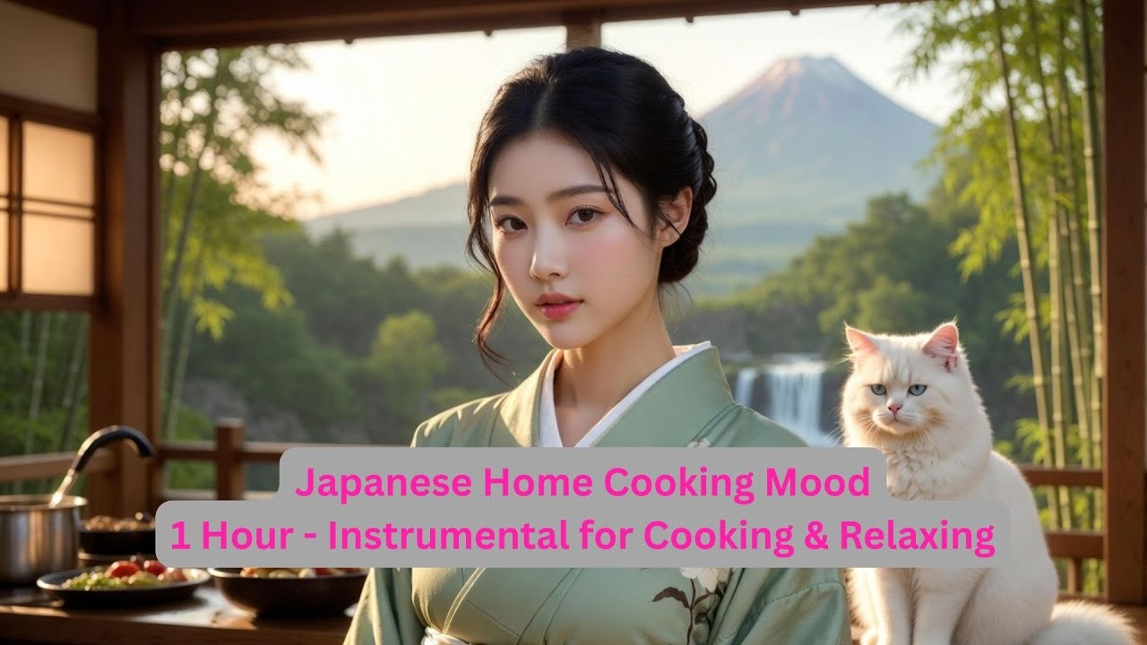 1 Hour Instrumental for Cooking & Relaxing - Japanese Home Cooking Mood ...