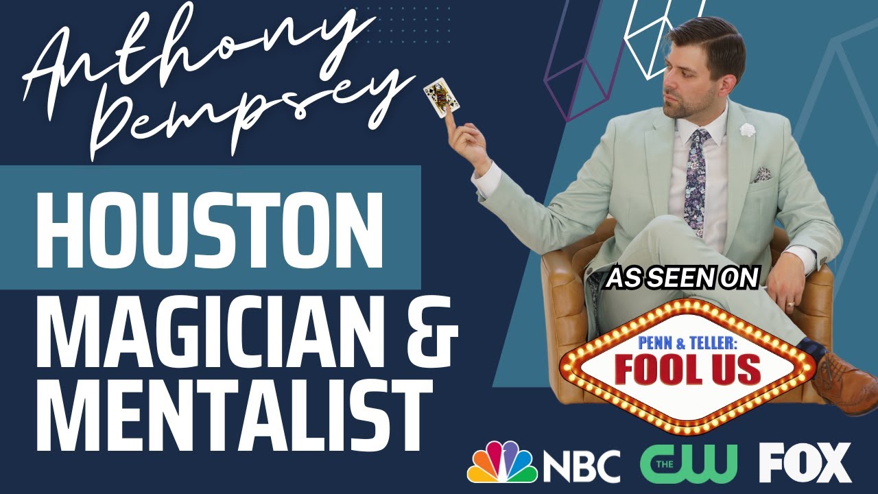 Houston Magician and Mentalist Anthony Dempsey - YouTube
