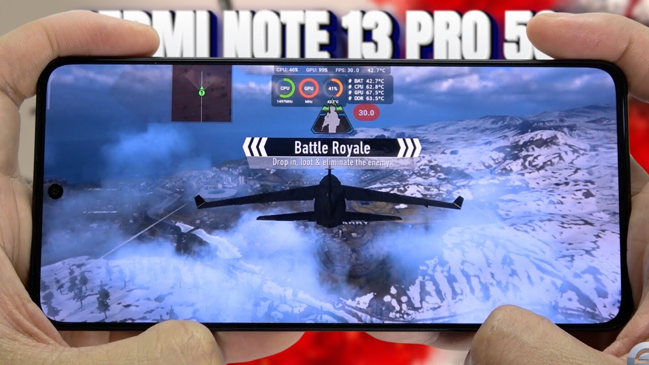 Redmi Note 13 Pro 5G test game Call of Duty Mobile Warzone 2024 ...