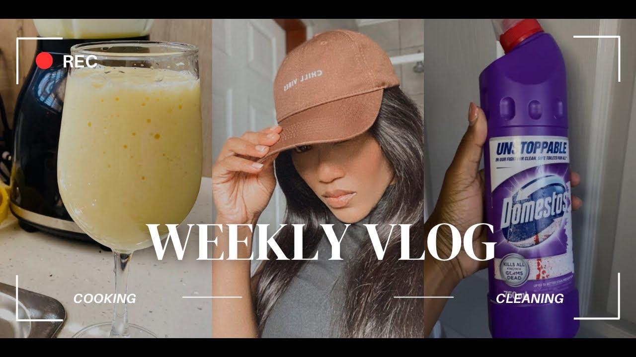 WEEKLY VLOG: LAUNDRY, CLEAN & COOK WITH ME #southafricanyoutuber - YouTube