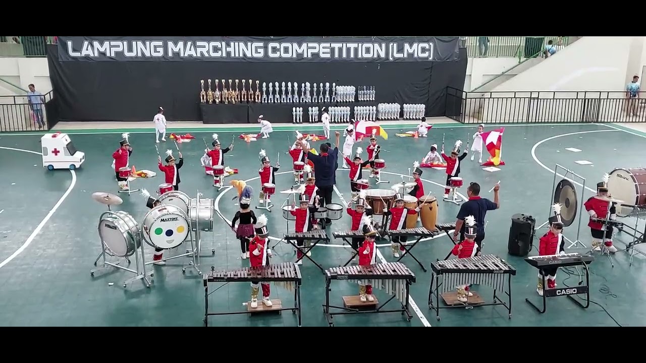Kompetisi Marching Band TK Nusa Indah Palembang di Lampung #nyayu - YouTube