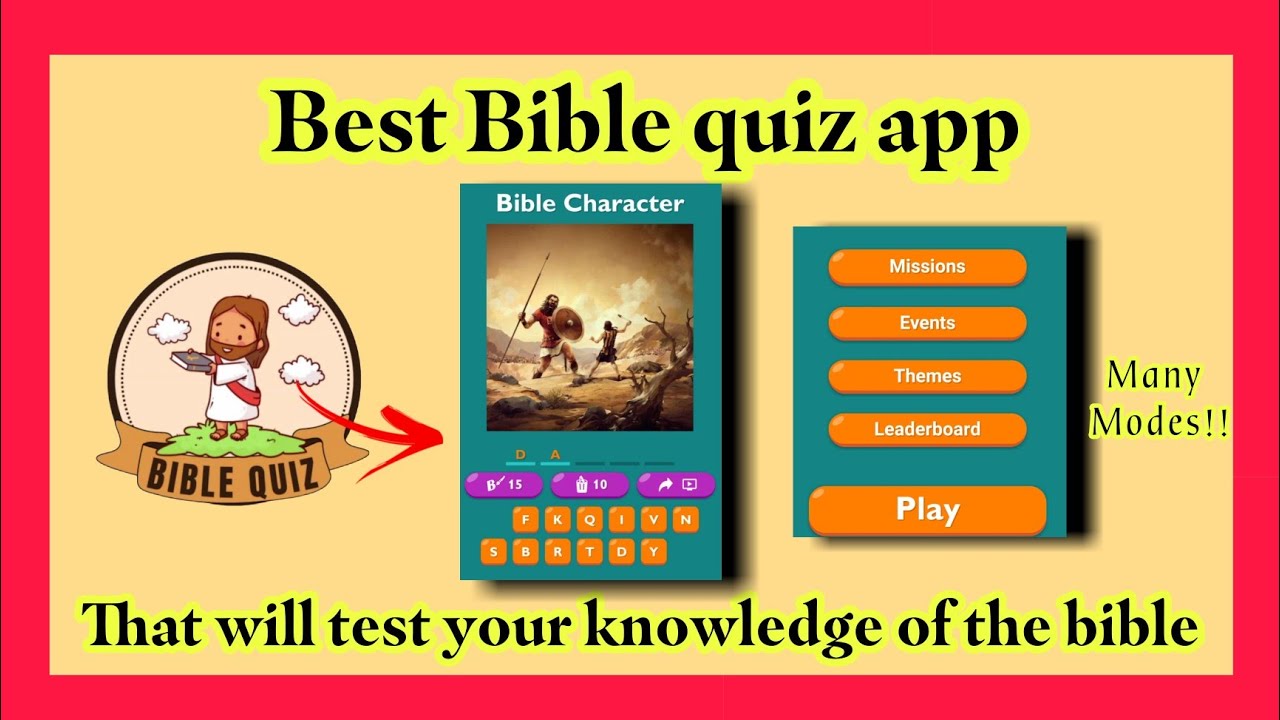 Bible Trivia Game | How much do you know about bible? | bible Quiz ...