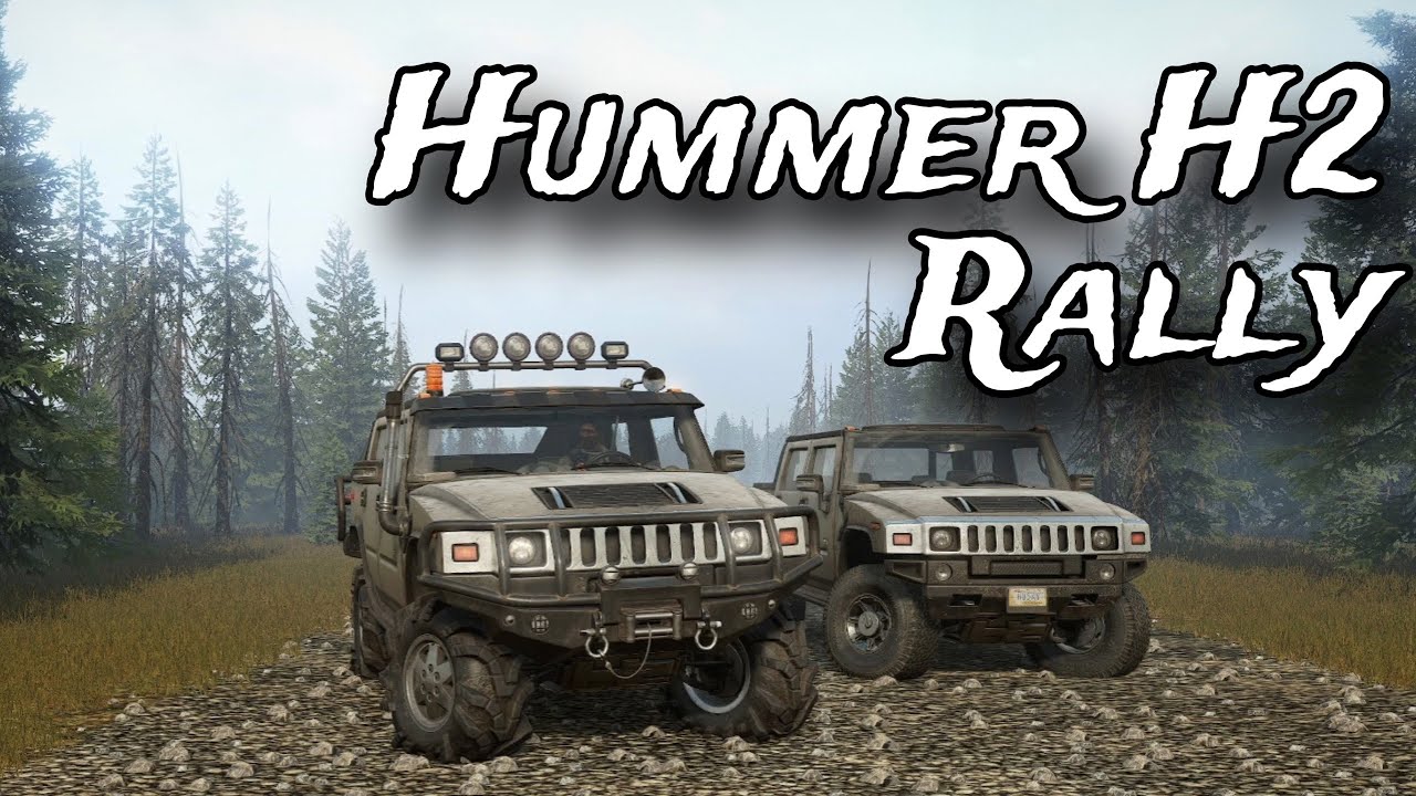 Hummer H2 - Rally / Snowrunner / Автомобили из игр - YouTube