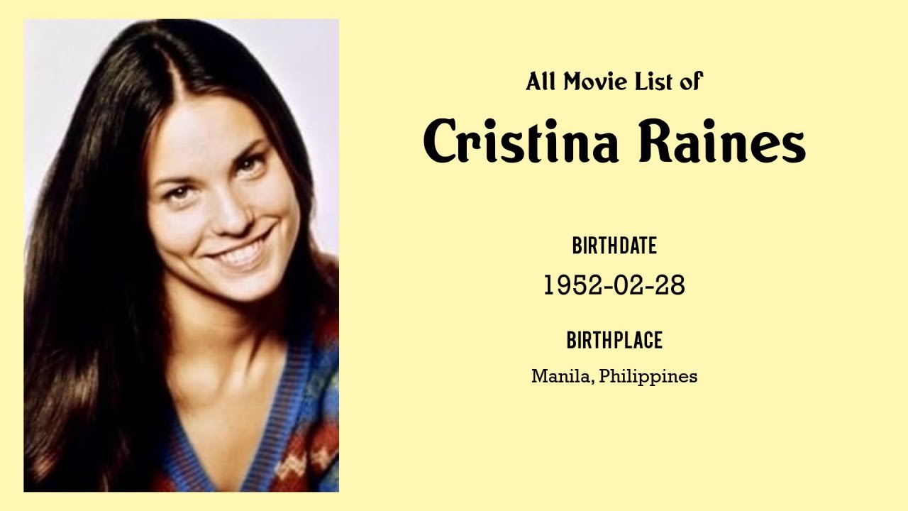 Cristina Raines Movies list Cristina Raines| Filmography of Cristina ...