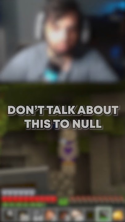 NULL HATES THIS NAME | Minecraft The Broken Script #minecraft # ...