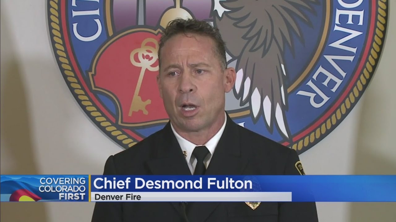 Desmond Fulton Named New Denver Fire Chief - YouTube