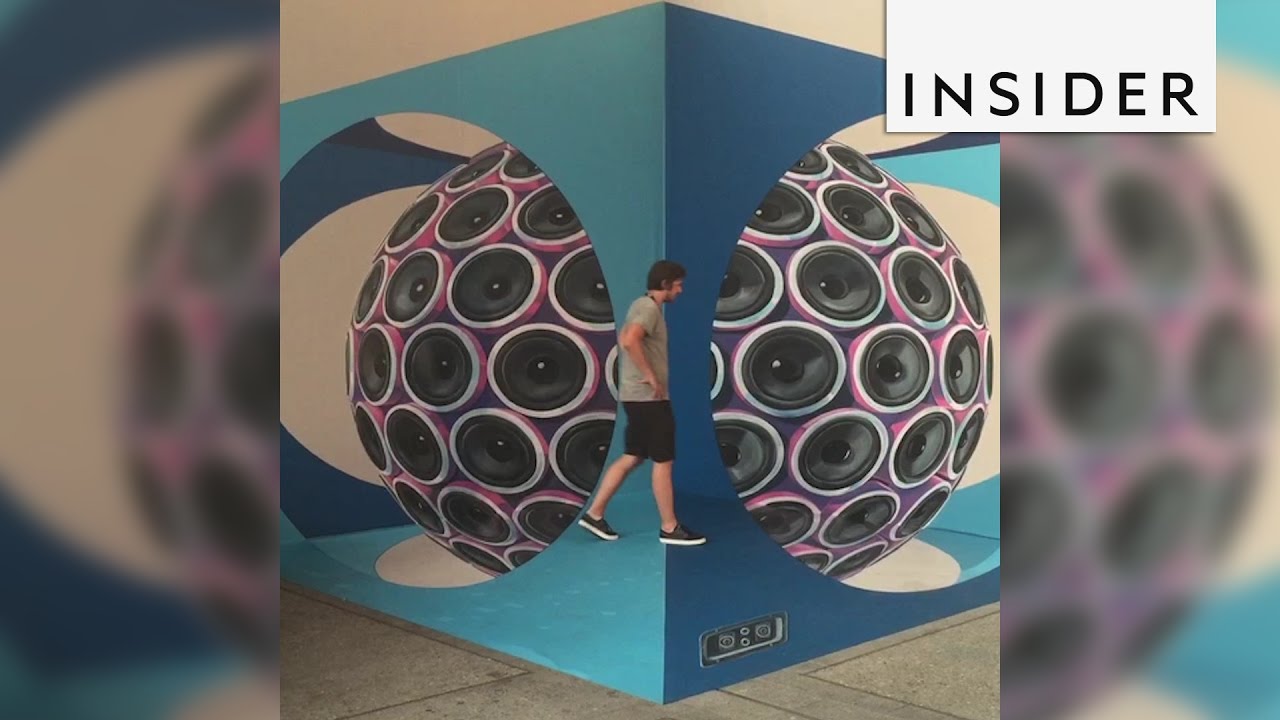 Leon Keer creates 3D street art - YouTube