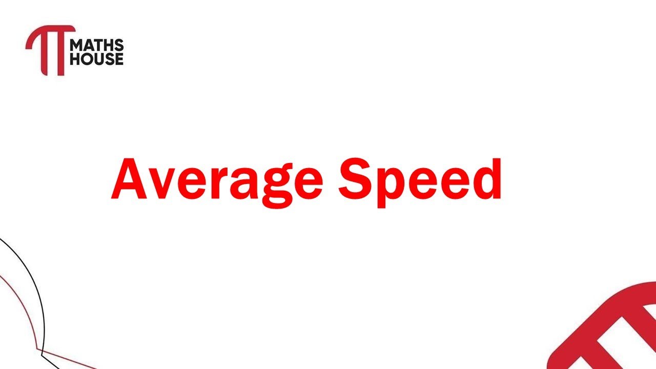 Average Speed | By Mr Amir Hemida | SAT | ACT | EST - YouTube