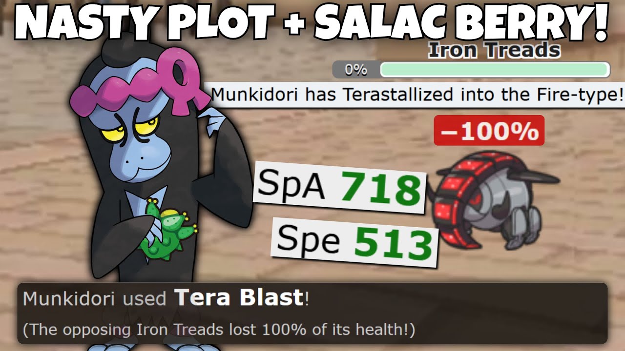 TOXIC CHAIN MUNKIDORI IS SO GOOD IN OU! POKEMON SCARLET AND VIOLET ...