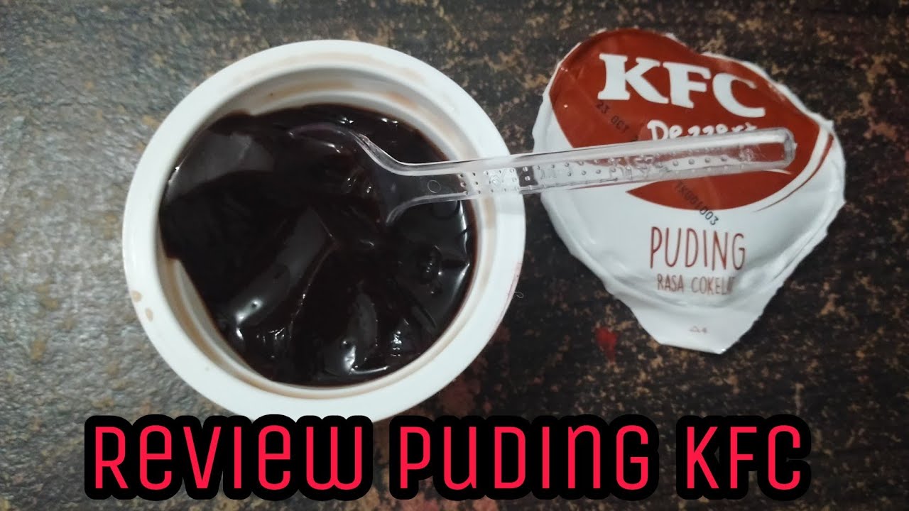 Review puding kfc - YouTube