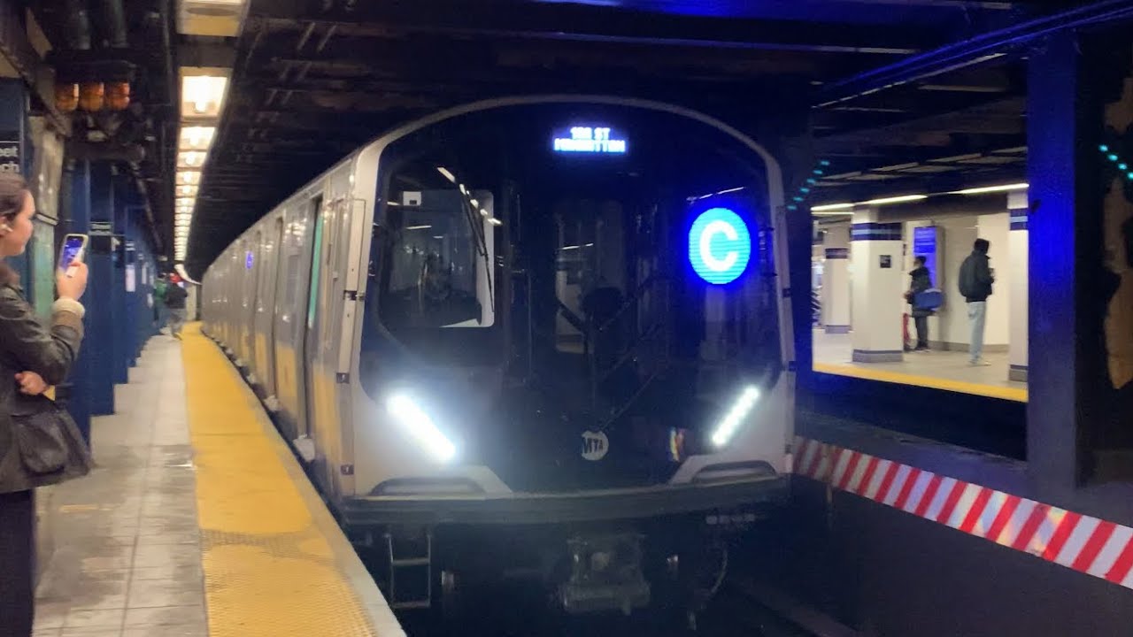168th St Bound 2023 Kawasaki R211T C Train Via The F Line From Jay St ...