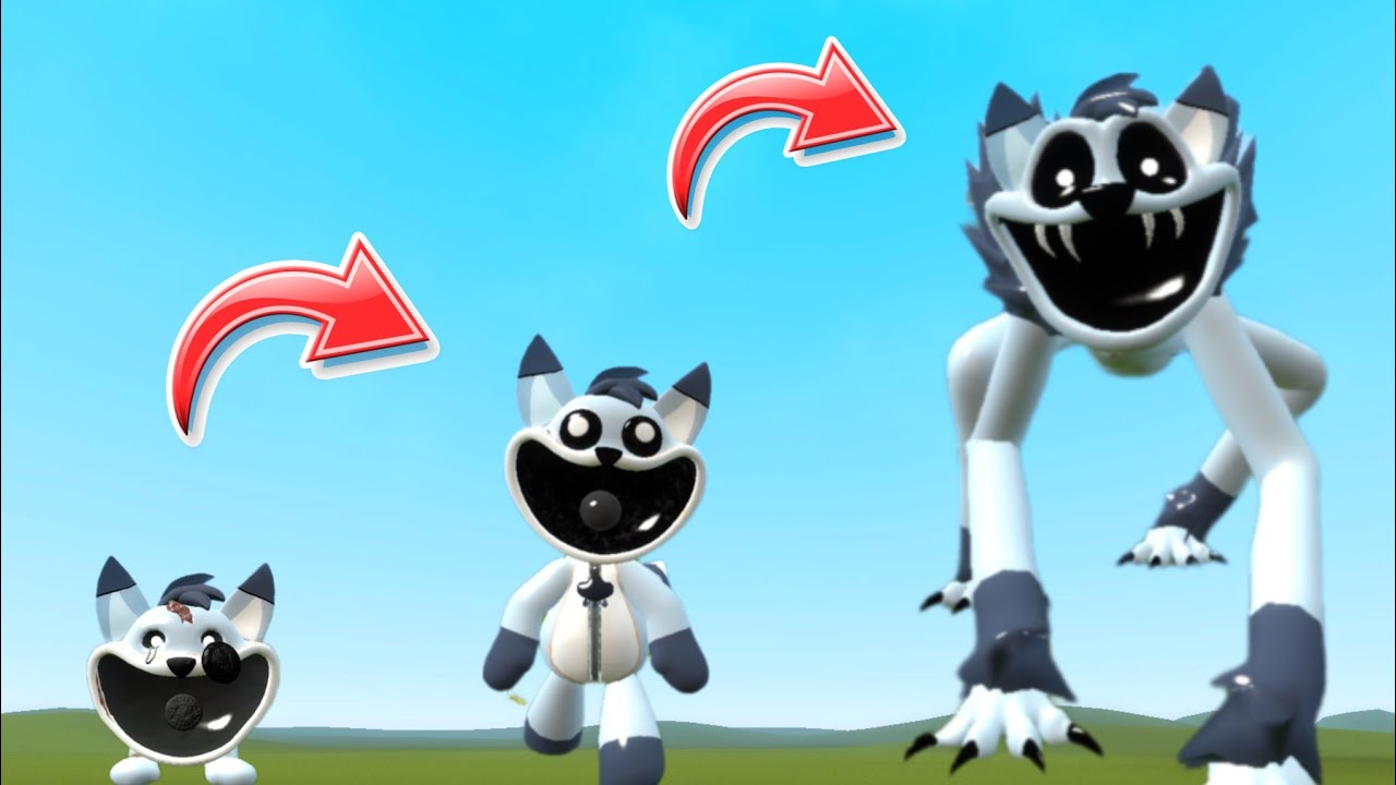 EVOLUTION OF NEW SMILING CRITTERS FROWNY FOX POPPY PLAYTIME CHAPTER 3 ...