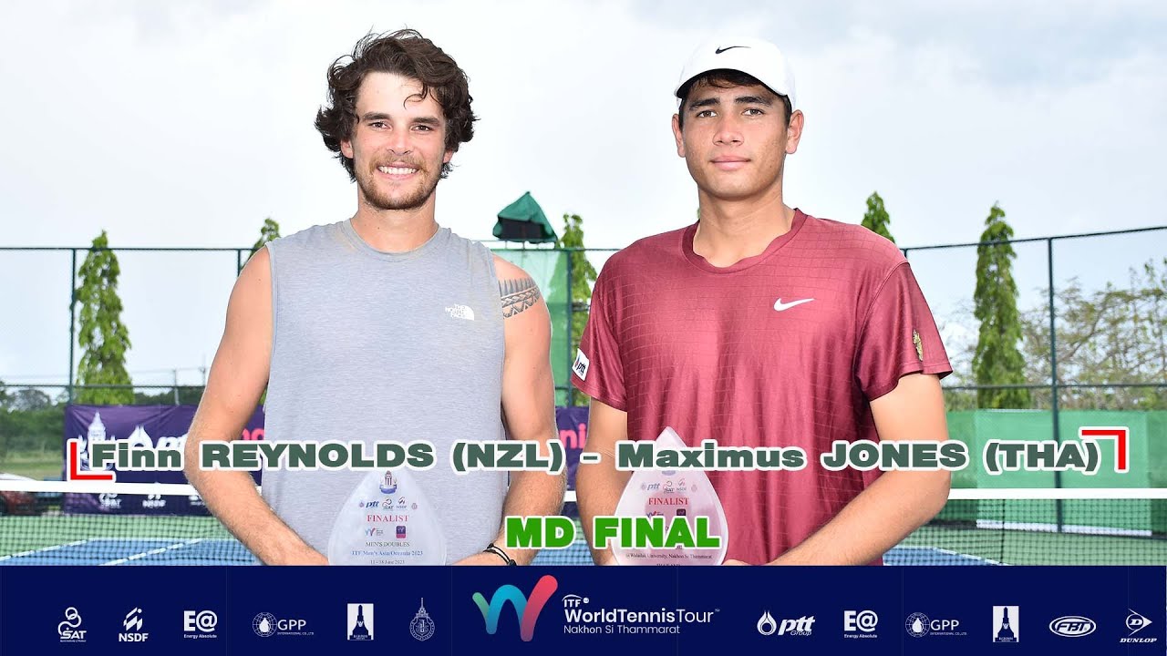 ITF Men's & Asia Oceania 2023 MD Final - Maximus JONES (THA) - Finn ...