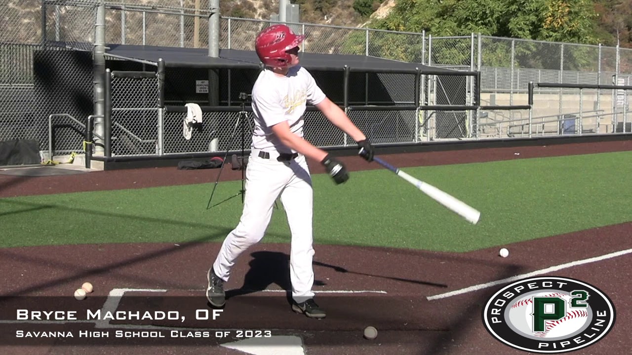 Bryce Machado Prospect Video, OF, Savanna High School Class of 2023 ...